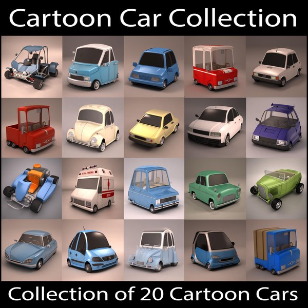 3d toy car model