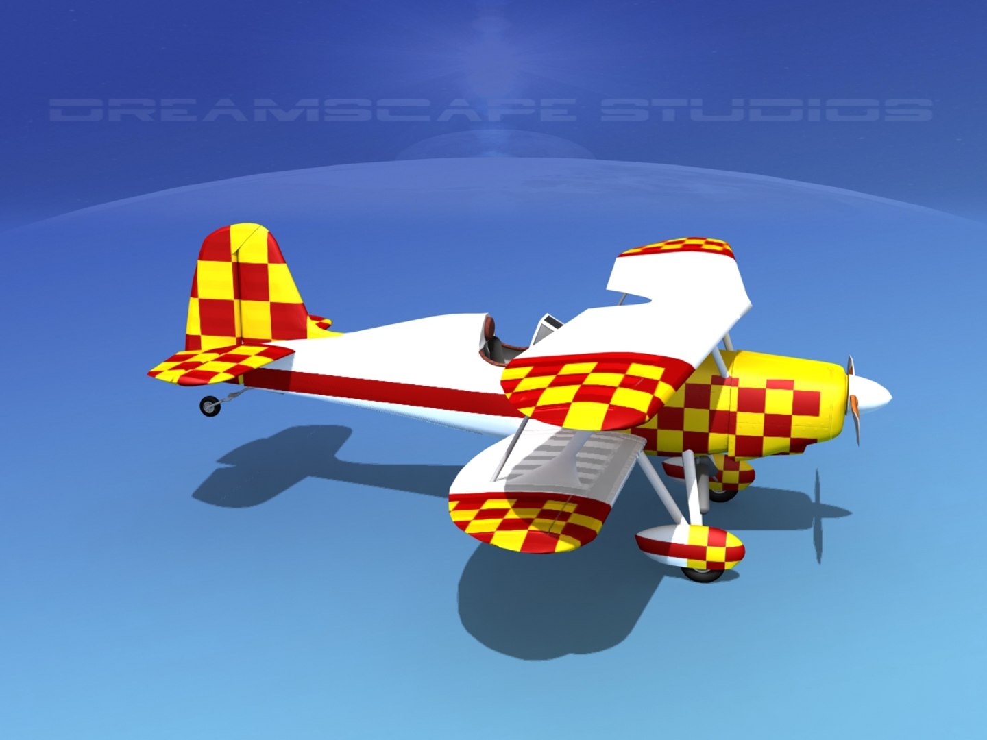 3d Starduster Cockpit Single Model