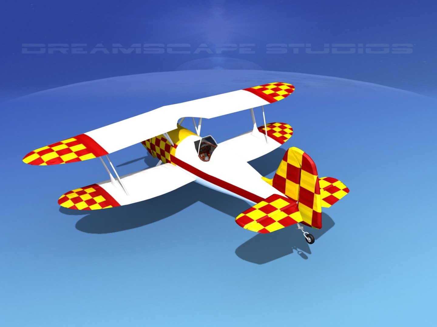 3d Starduster Cockpit Single Model