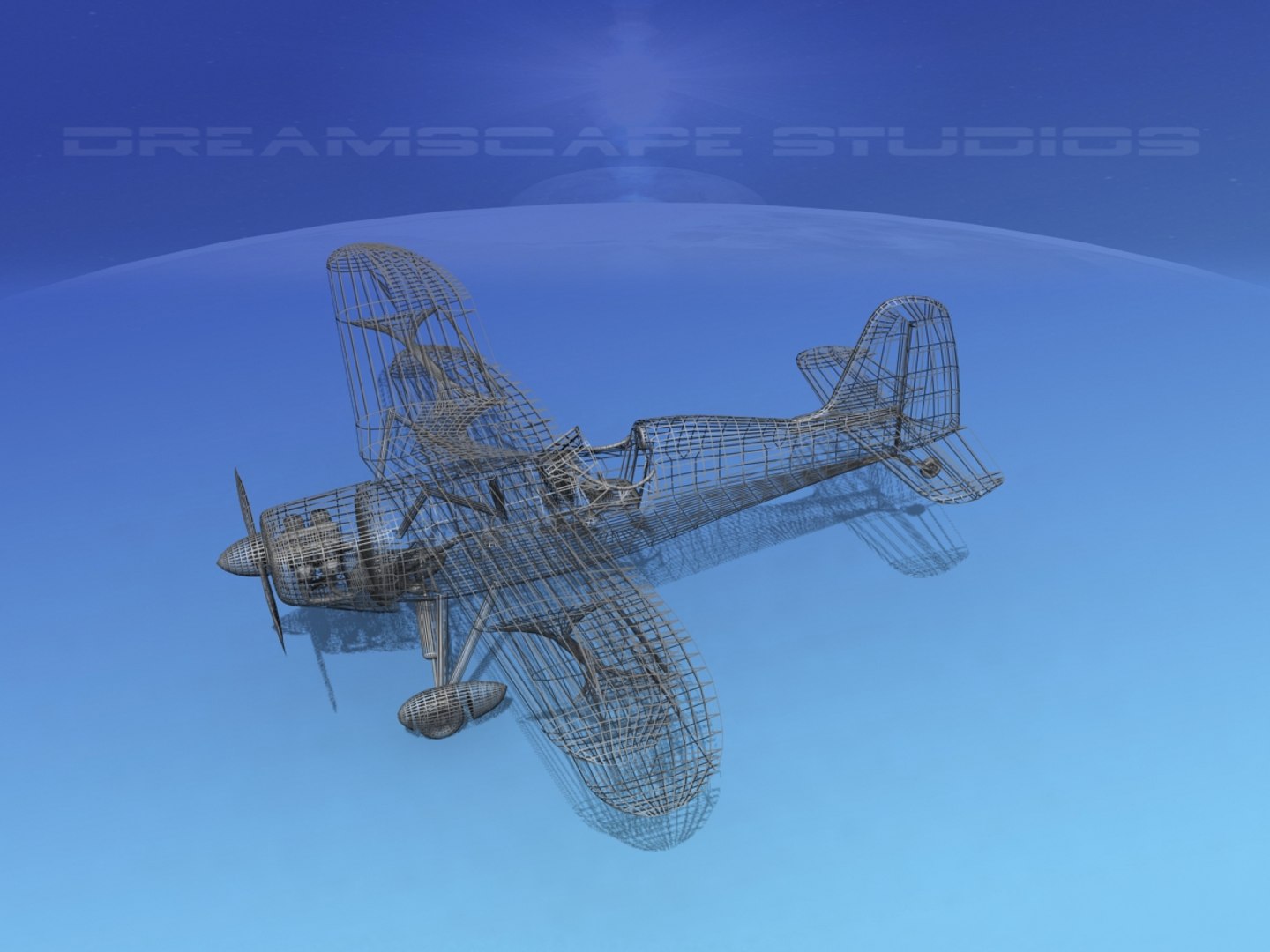 3d Starduster Cockpit Single Model