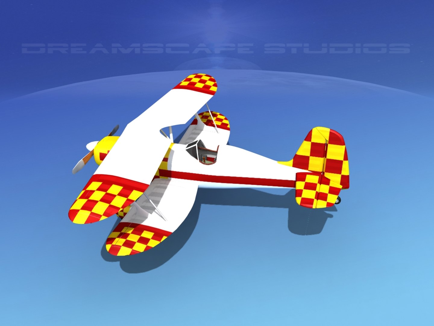 3d Starduster Cockpit Single Model