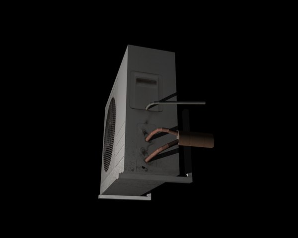 free air conditioner 3d model