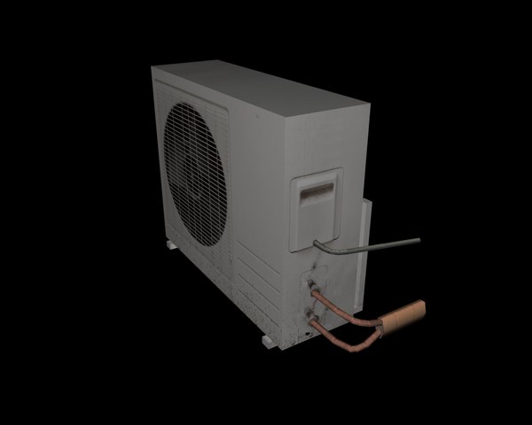 free air conditioner 3d model