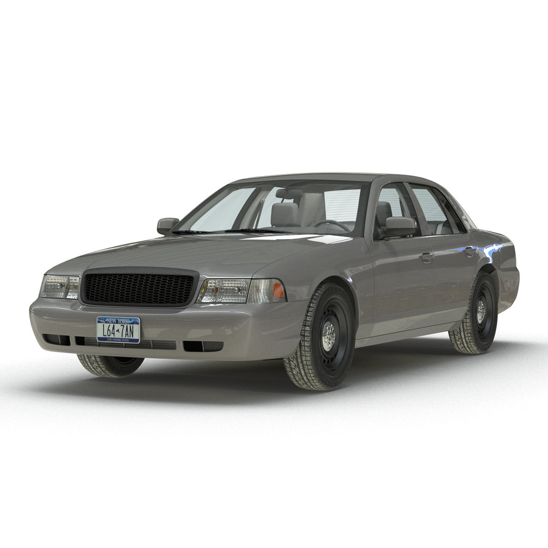 3d crown victoria