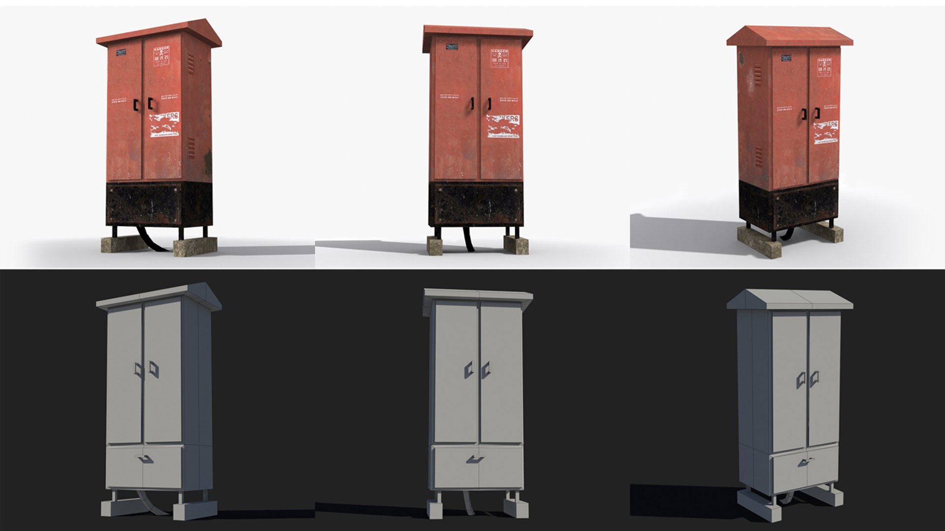 12 Slum Elements Collection 3D Model - TurboSquid 2017268