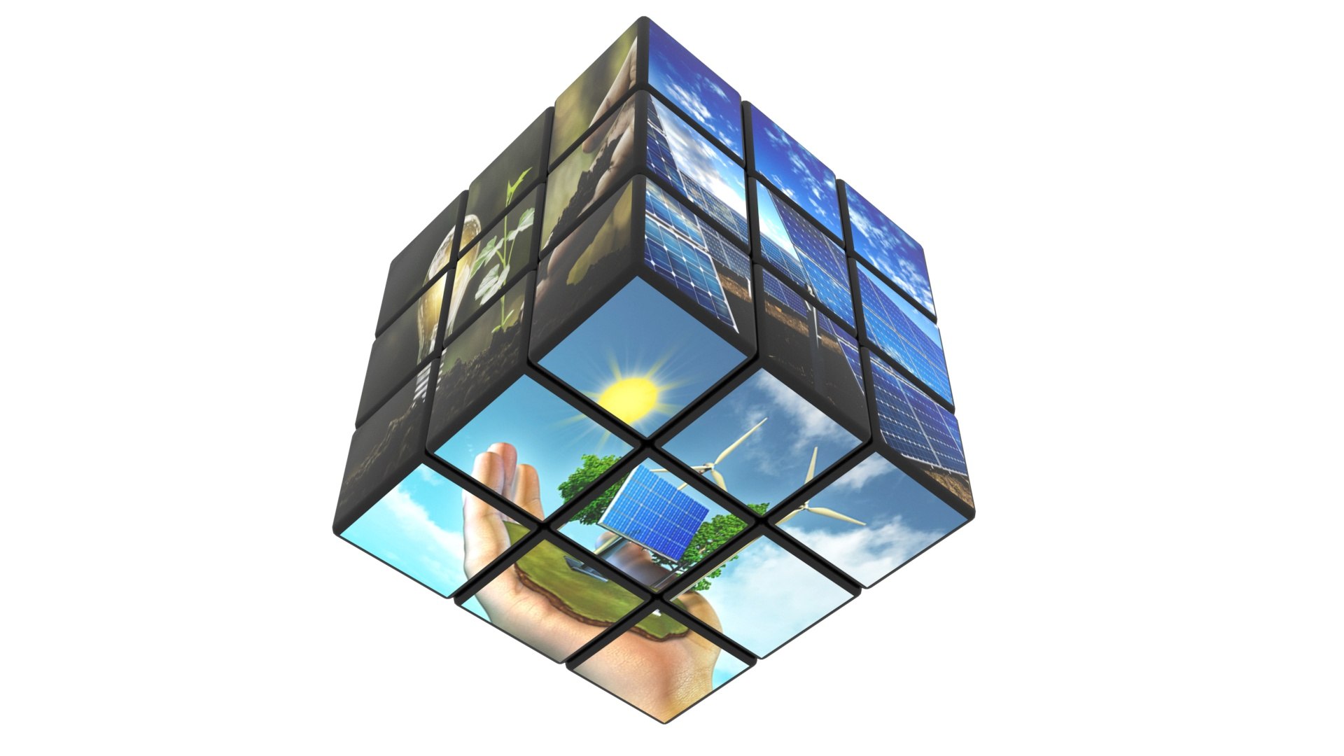 Rubiks Cubes Set With Pictures 3D Model - TurboSquid 1880628