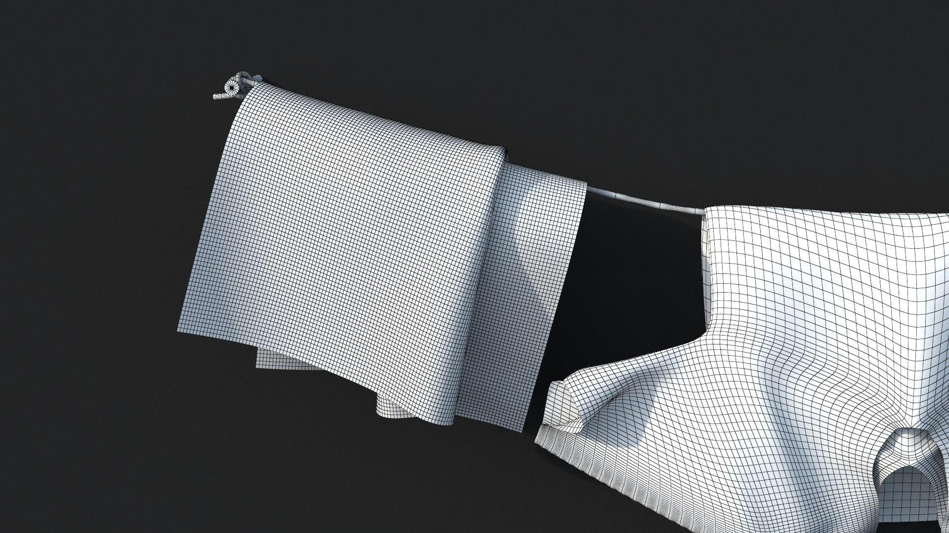Clothes Line 1 HD 3D - TurboSquid 2131504