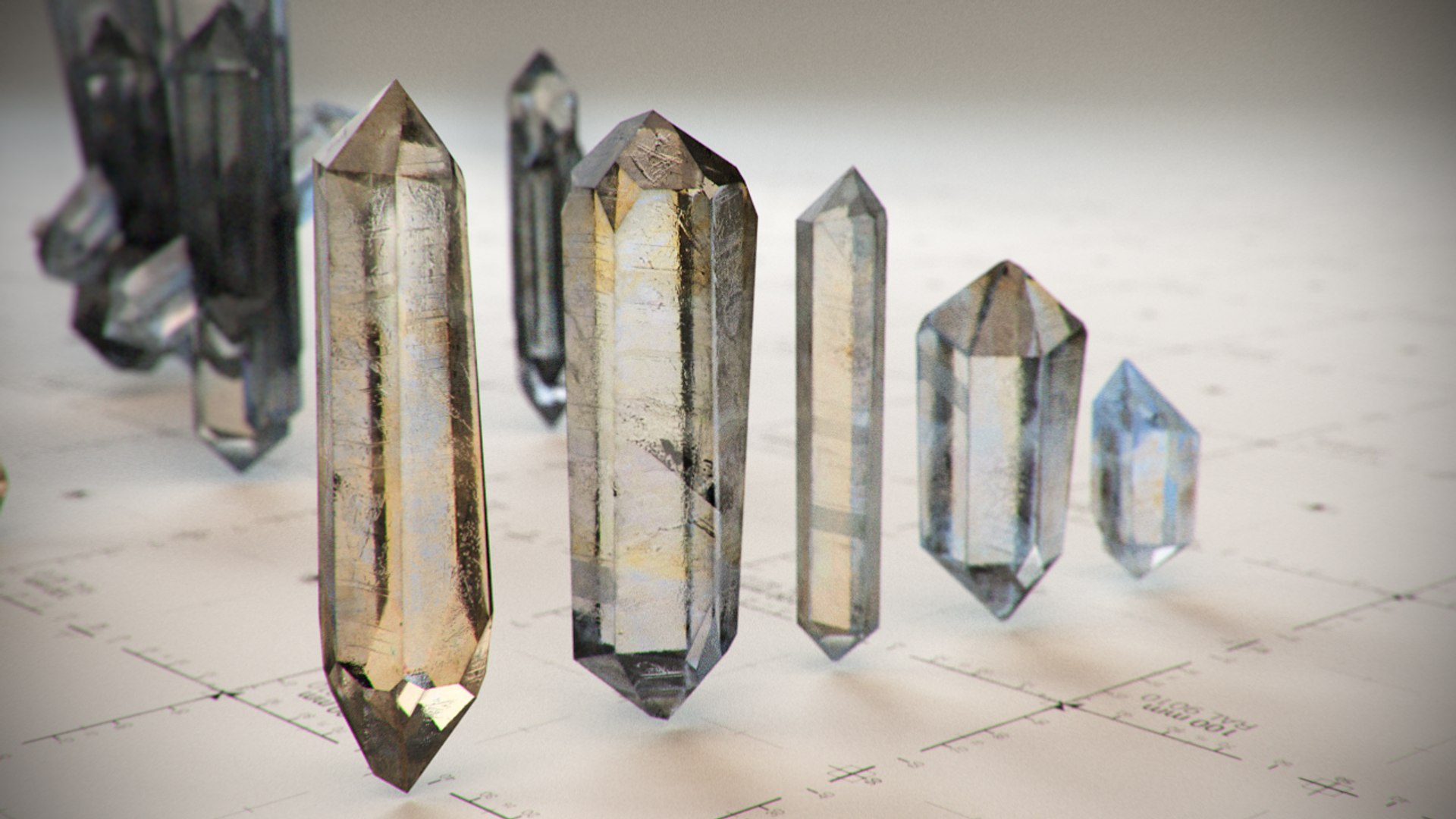 Crystal Kit - Trigonal Obj