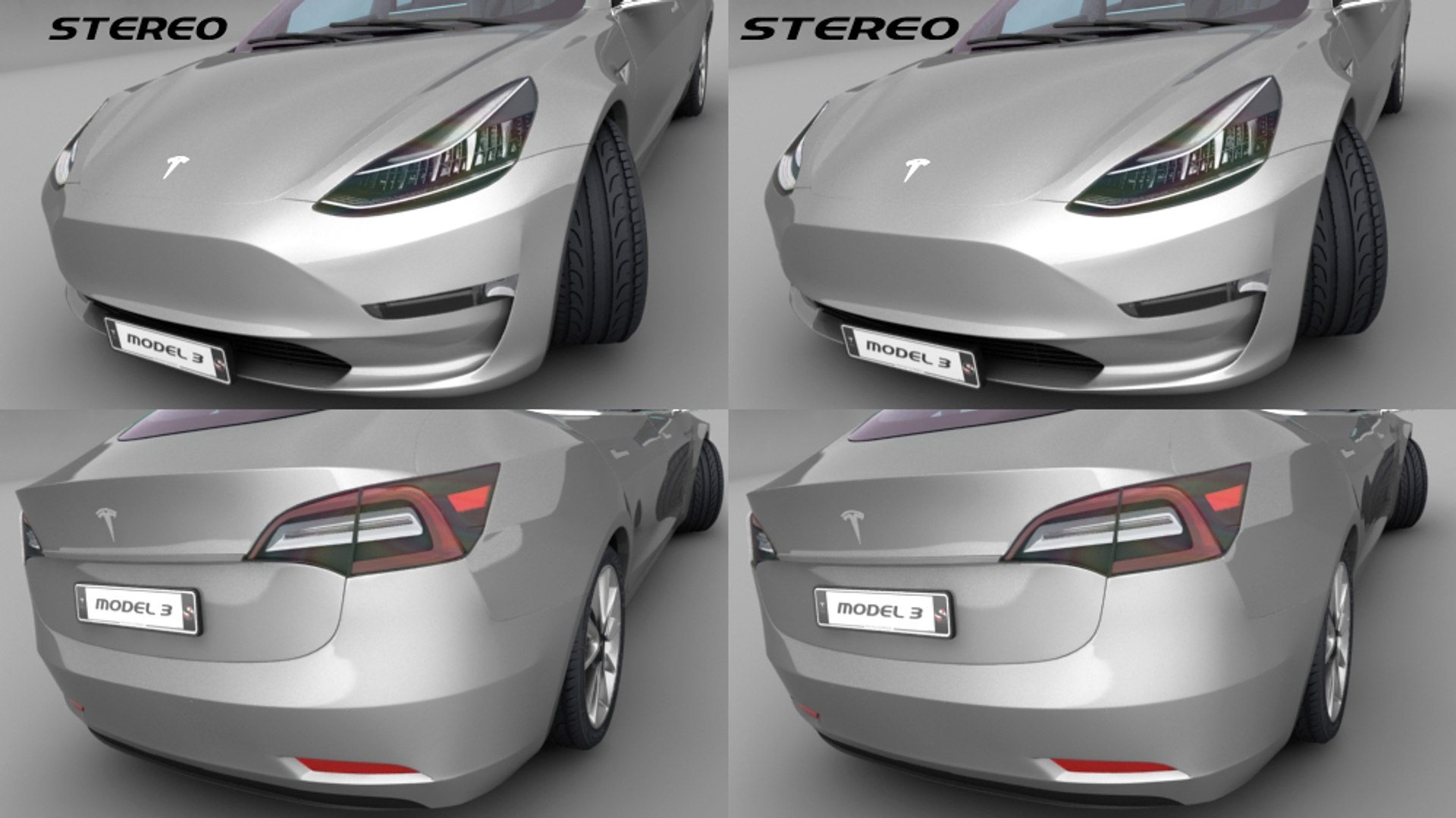 3D tesla 3 2018 - TurboSquid 1263742