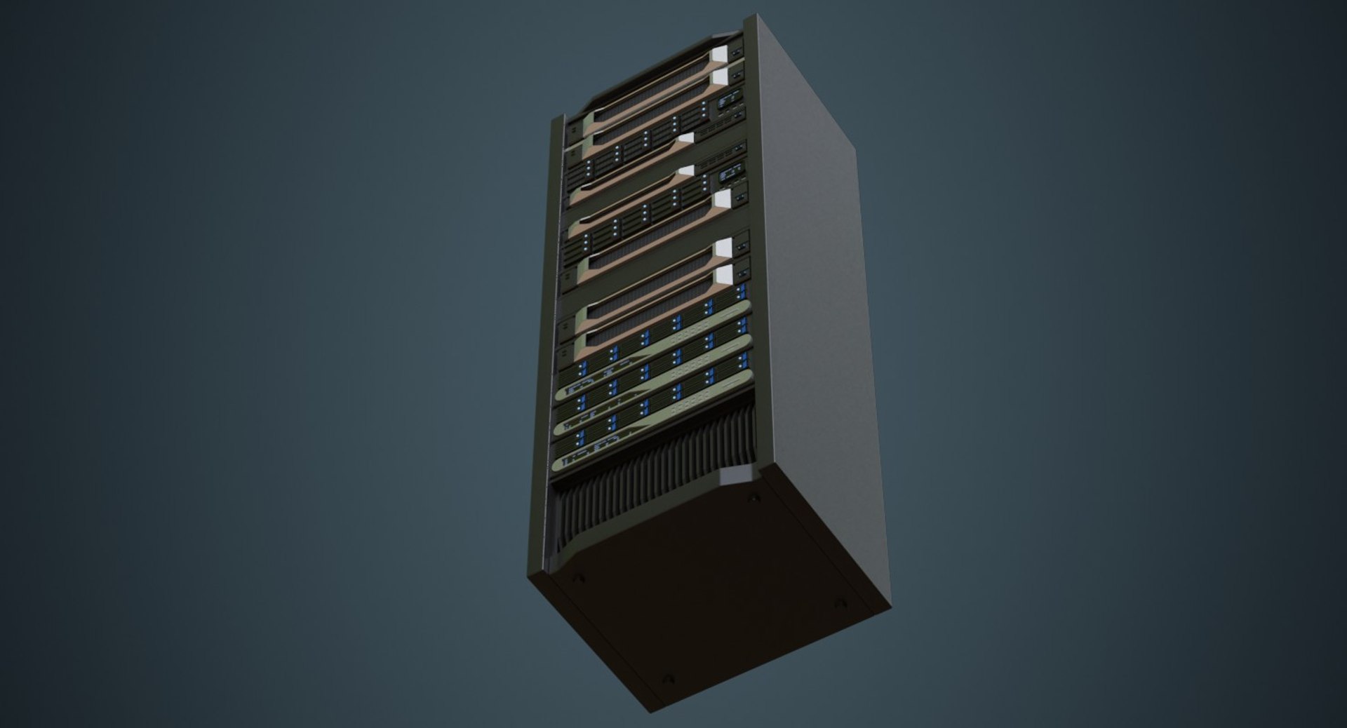 Server 2a 3D Model - TurboSquid 1537555