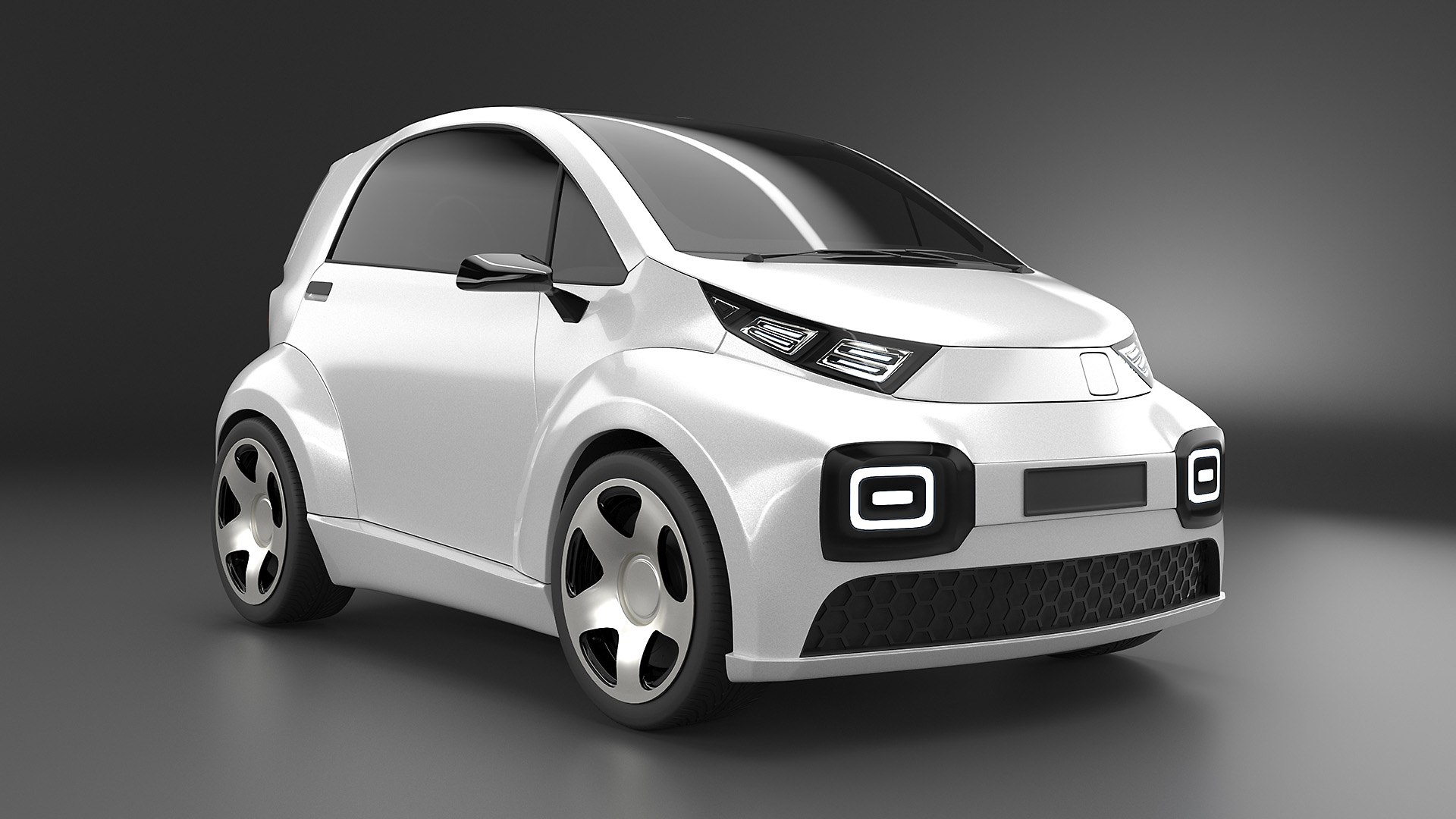 3D Generic Electric 2seater Car - TurboSquid 1967508