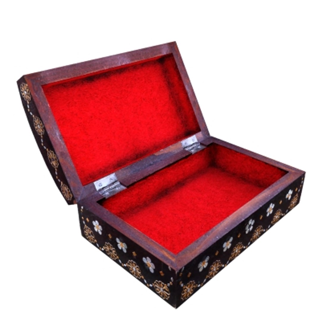 Old Wood Box 3d Model