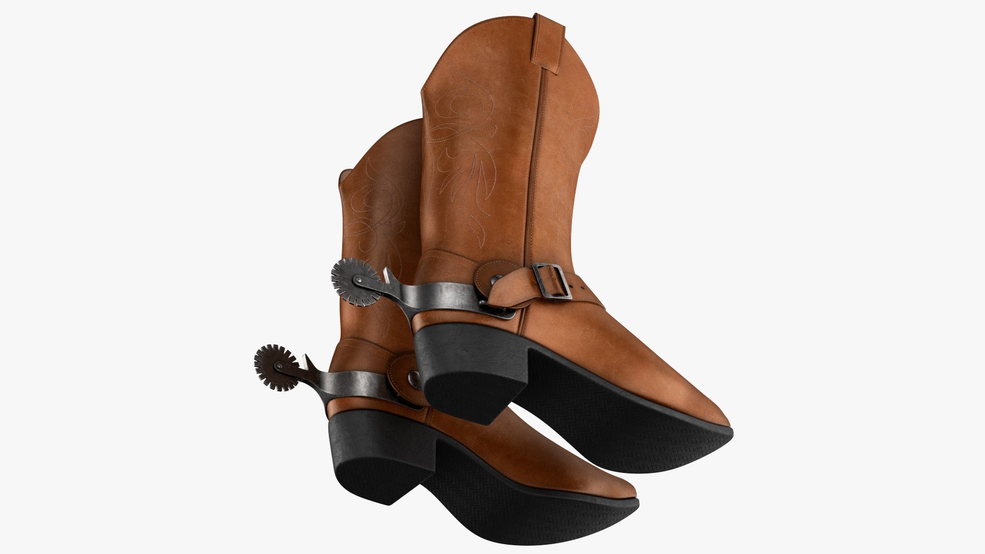 Cowboy Boots 8K PBR Textures 3D Model - TurboSquid 2085058