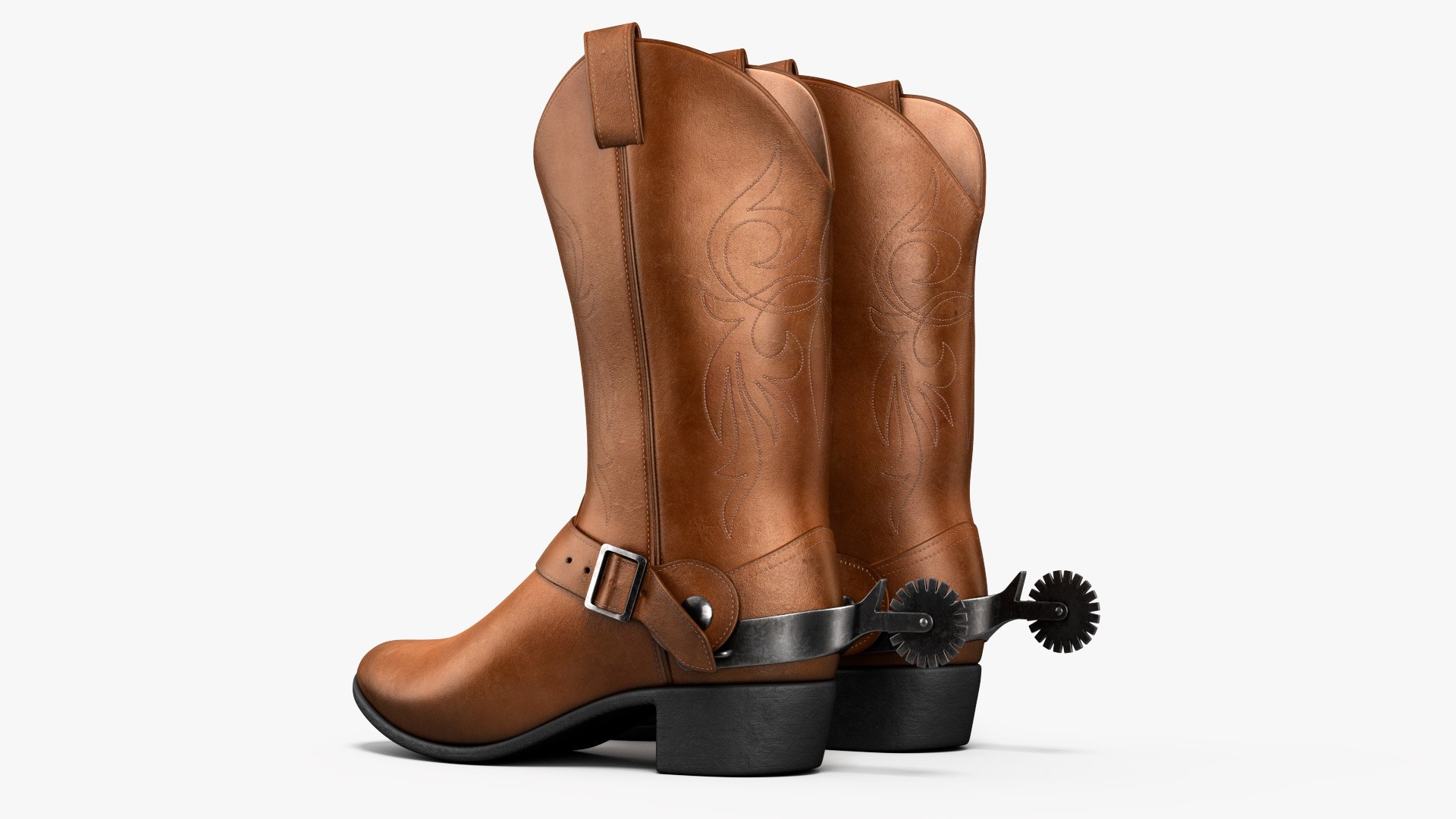 Cowboy Boots 8K PBR Textures 3D Model - TurboSquid 2085058