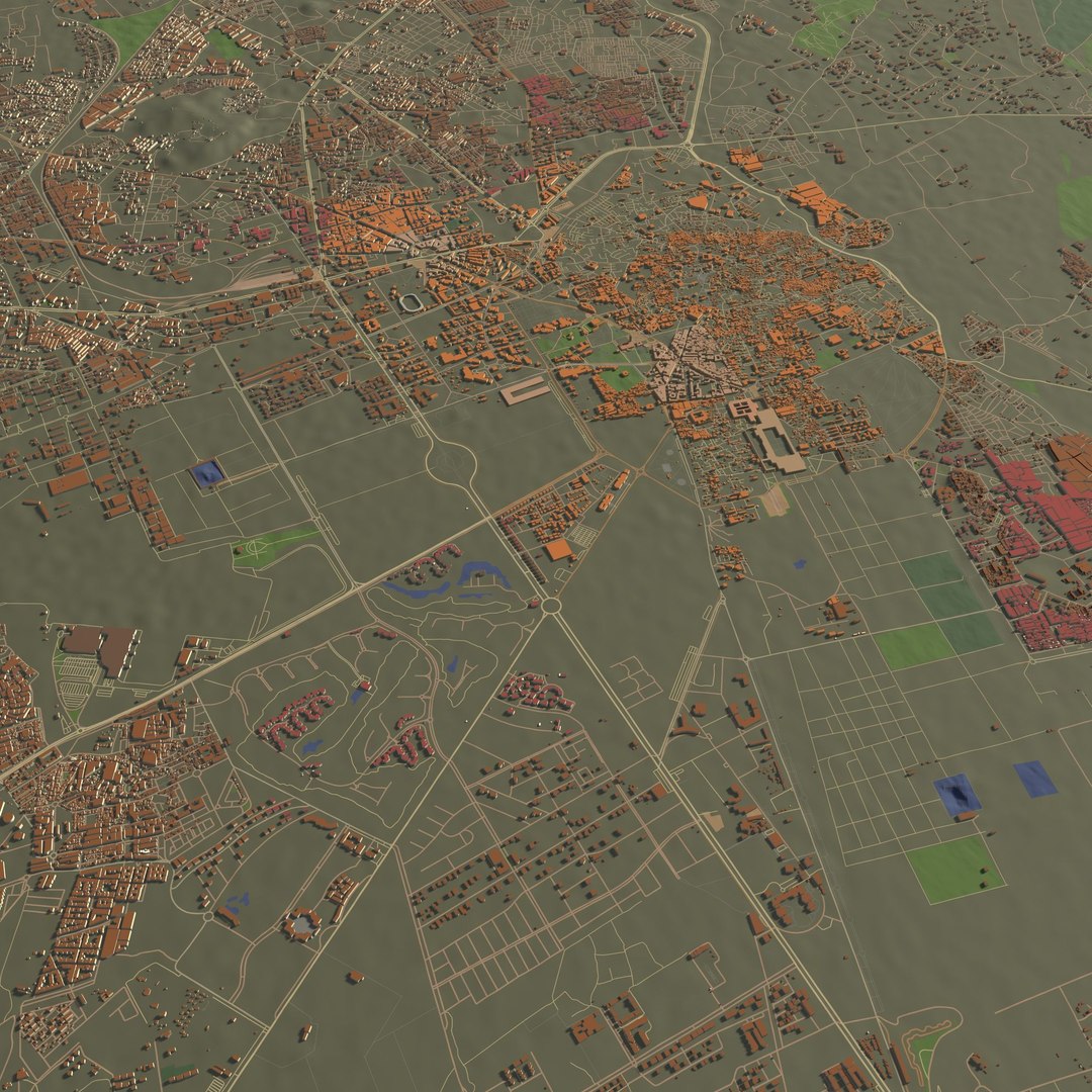Marrakesh Morocco - City And Urban 3D Model - TurboSquid 2220616