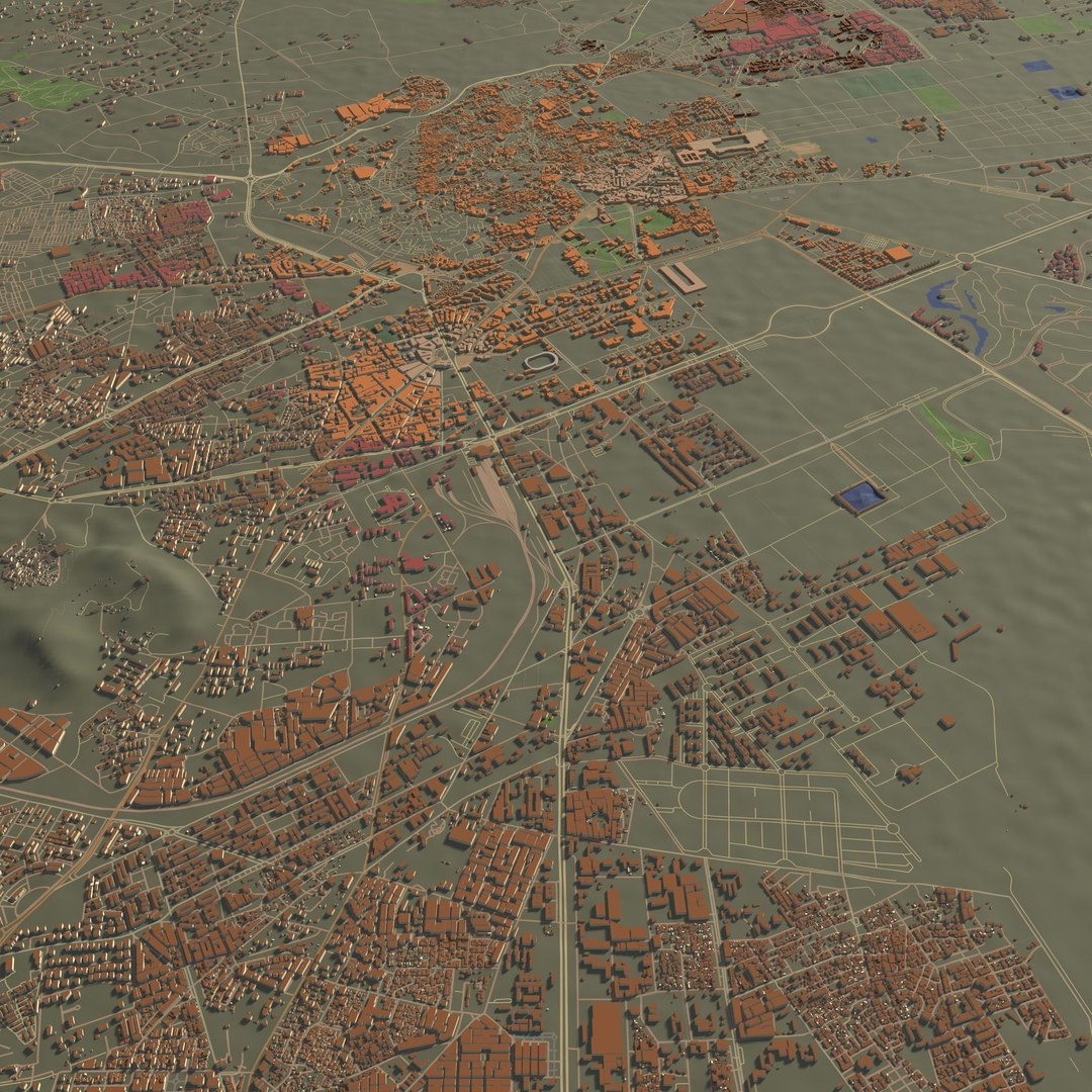 Marrakesh Morocco - City And Urban 3D Model - TurboSquid 2220616