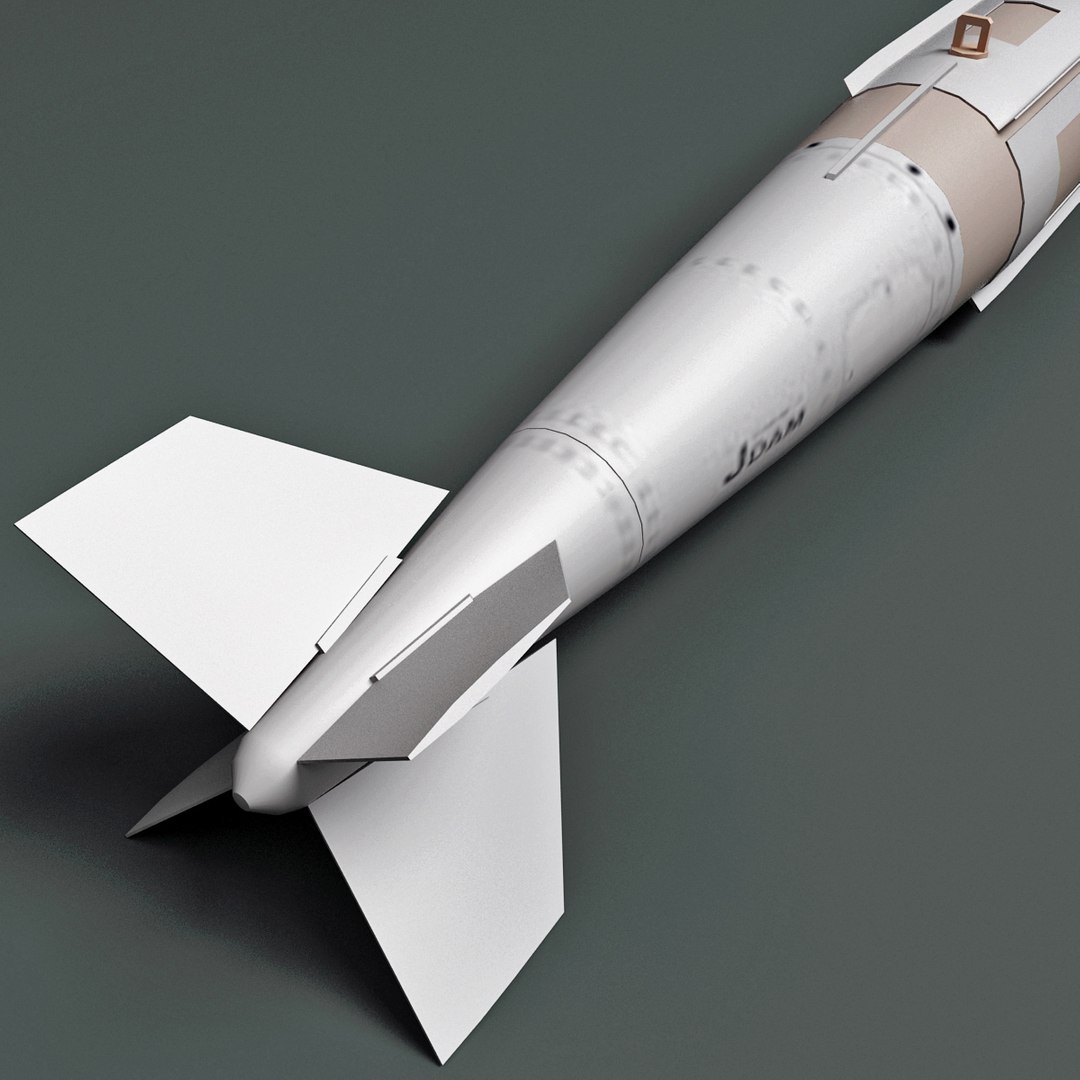 Aircraft Bomb Gbu-32 Jdam 3d Model