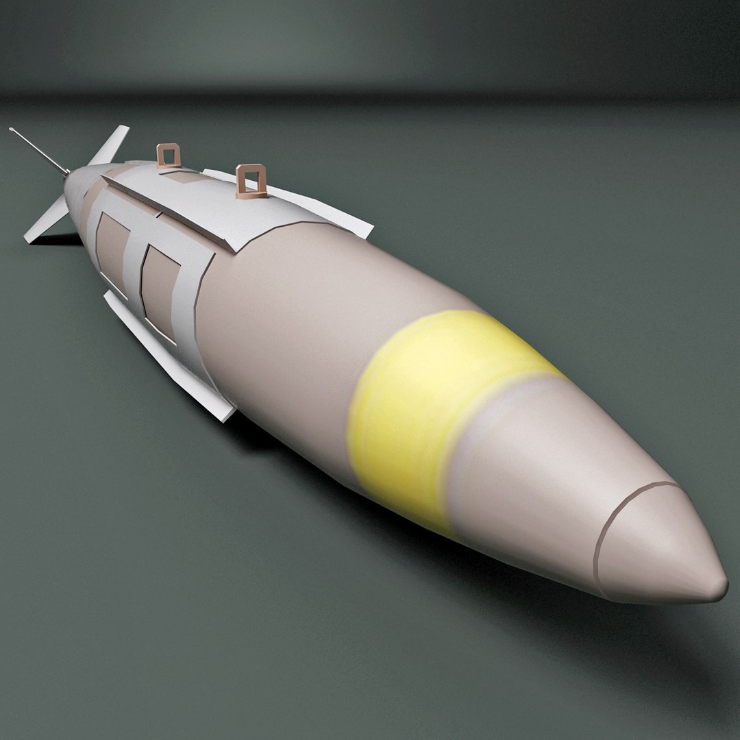 Aircraft Bomb Gbu-32 Jdam 3d Model