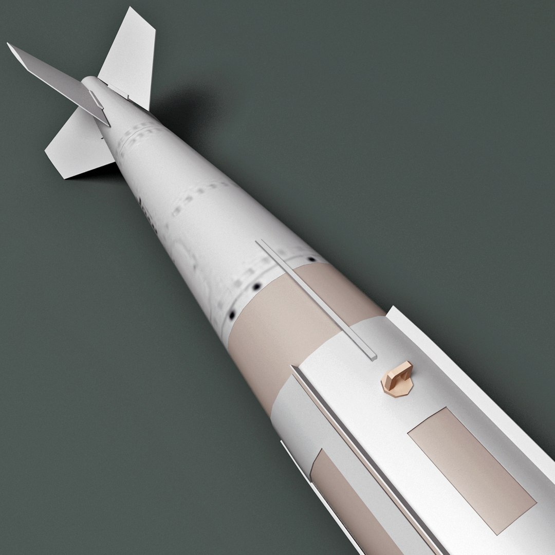 Aircraft Bomb Gbu-32 Jdam 3d Model
