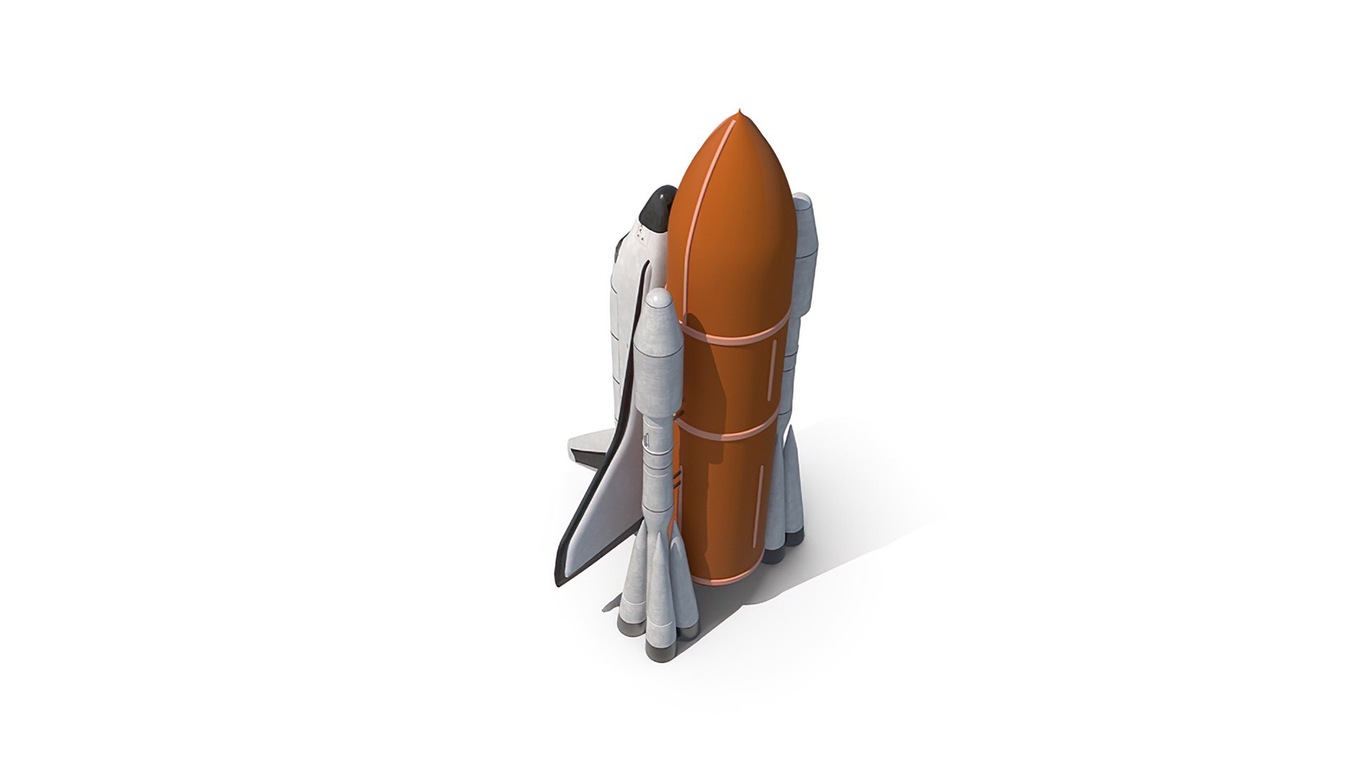 3D Space Shuttle model - TurboSquid 2050564