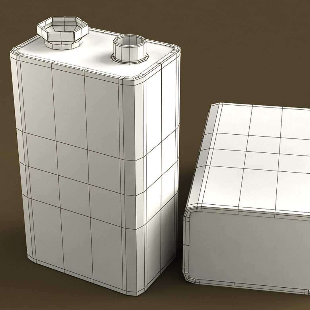 3d battery model