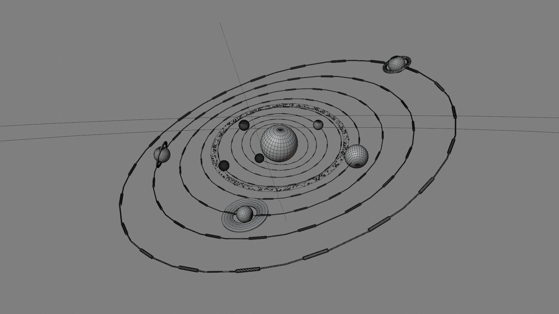 3D Solar System 3D Illustration - TurboSquid 2244447