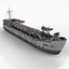 Lst Landing Transport Ship Boat 3d Model