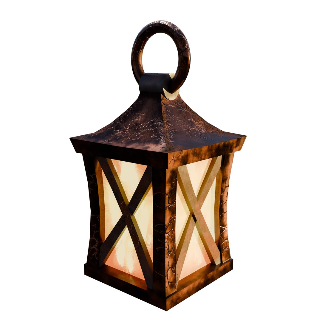 3D Model Medieval Lamps - TurboSquid 2204826