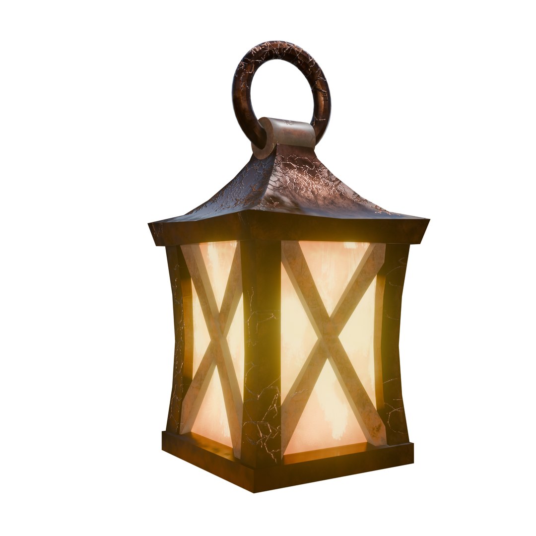 3D Model Medieval Lamps - TurboSquid 2204826