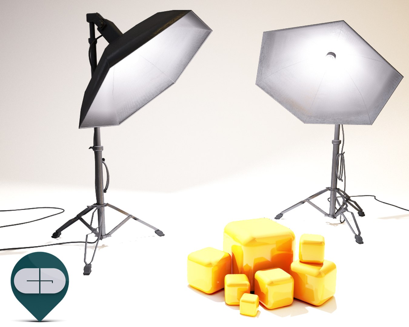 3d Softbox Model