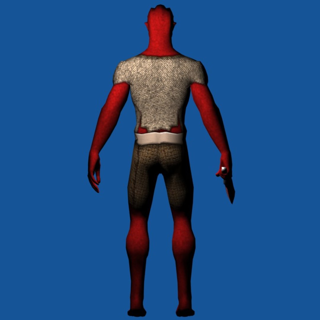 Character Hero Enemy 3d Model