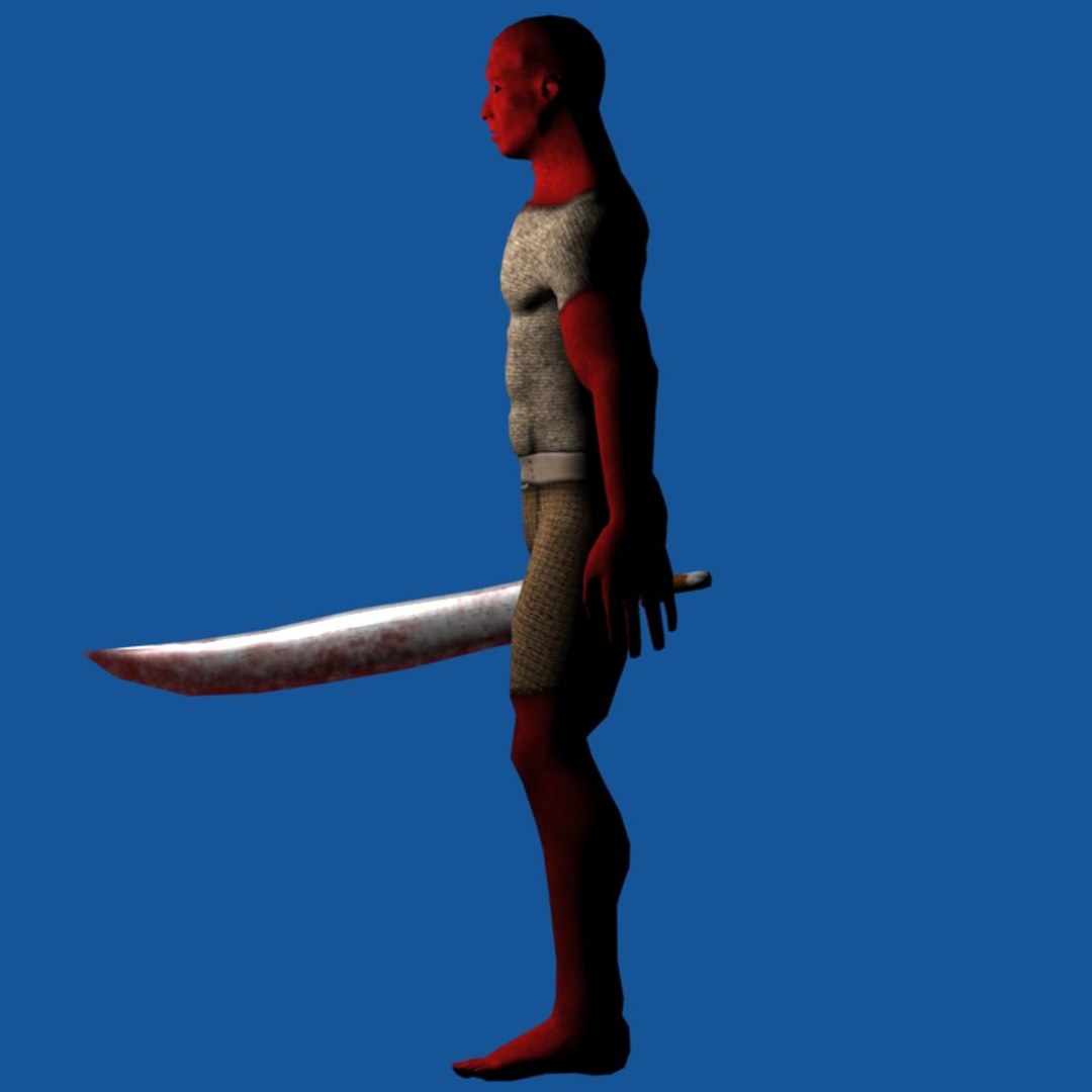Character Hero Enemy 3d Model