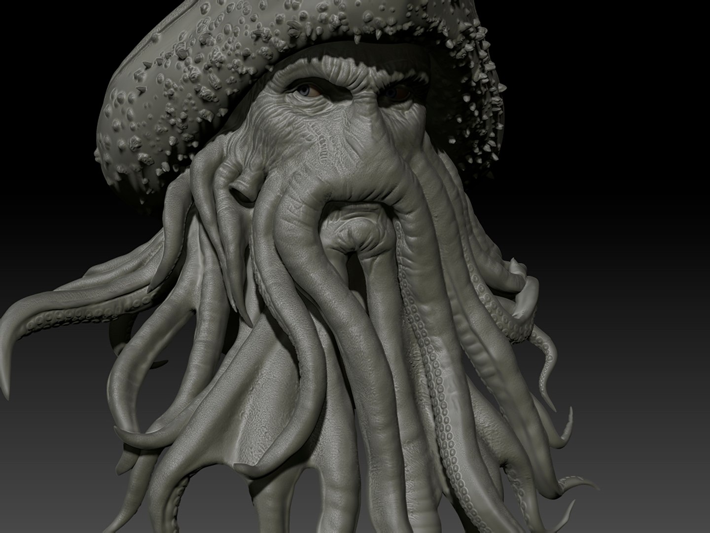 3D Davy Jones Model - TurboSquid 2391508