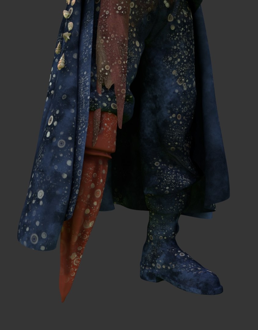 3D Davy Jones Model - TurboSquid 2391508