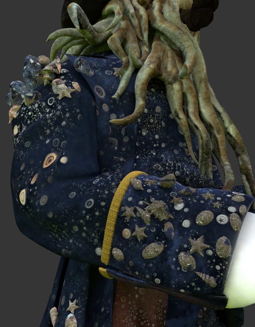 3D Davy Jones Model - TurboSquid 2391508