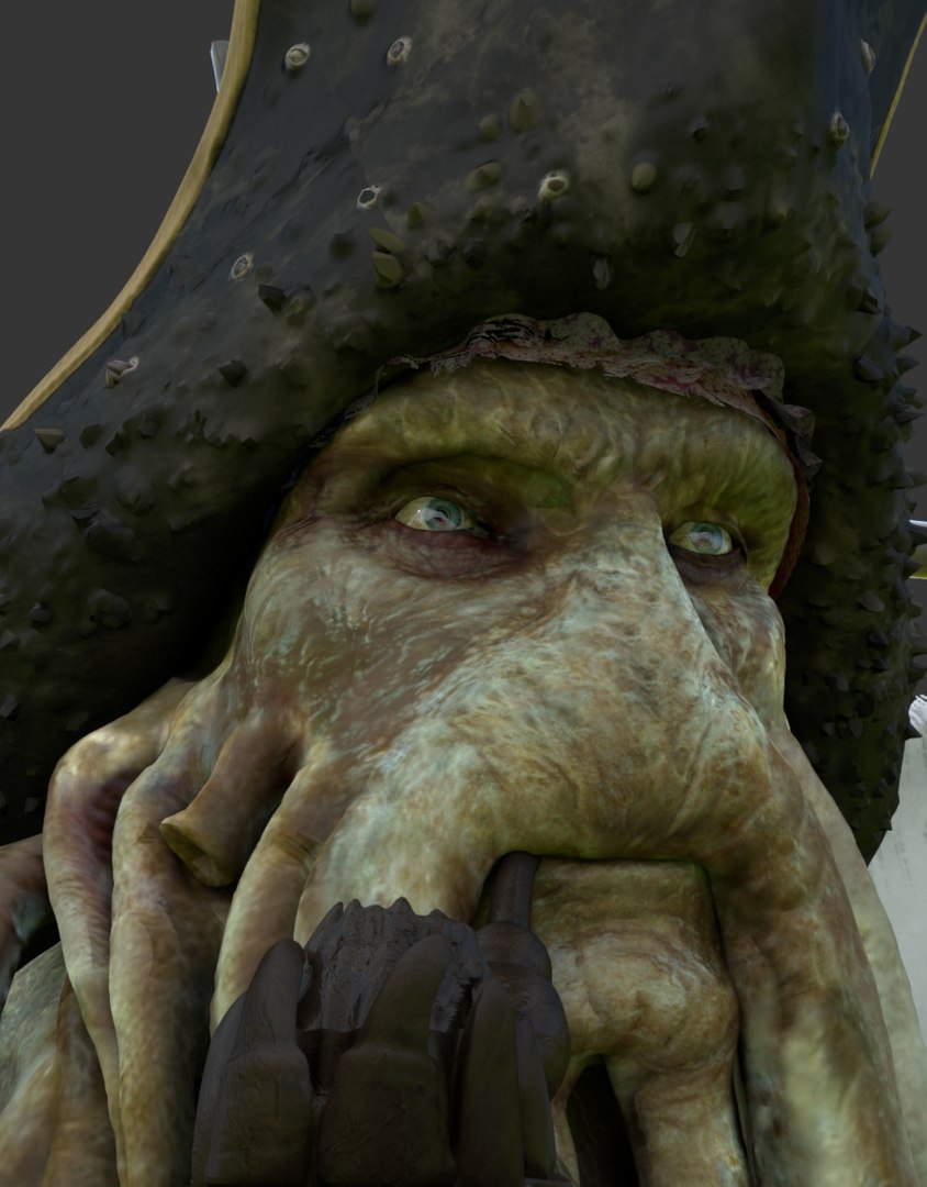 3D Davy Jones Model - TurboSquid 2391508