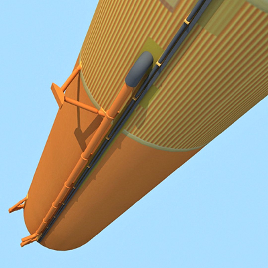 External Tank 3d Model