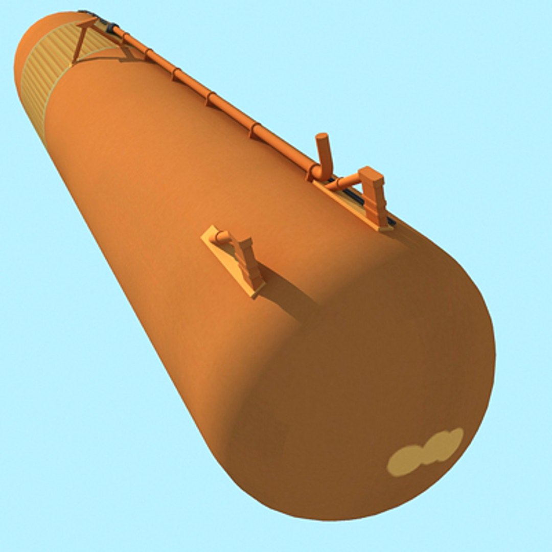 External Tank 3d Model