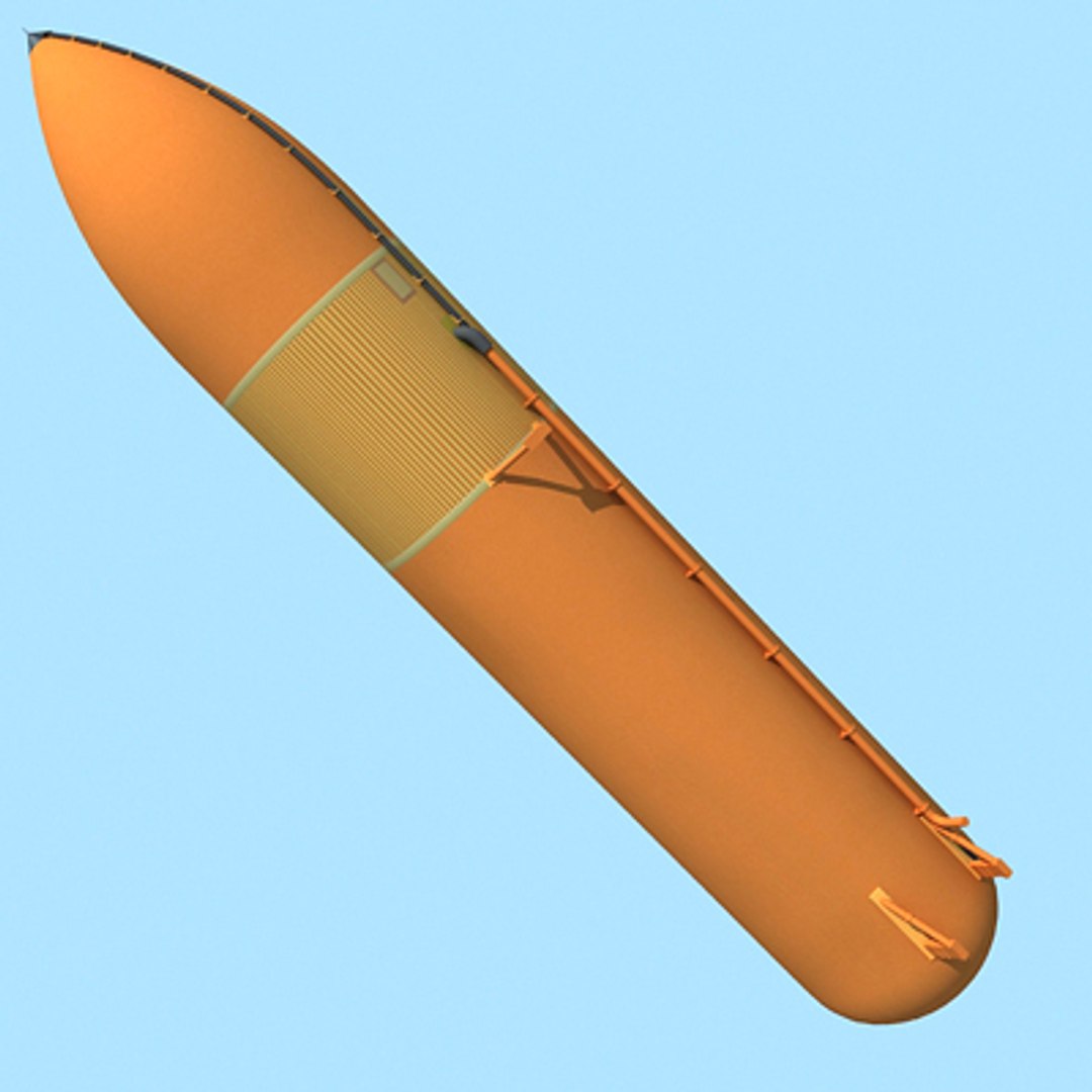 External Tank 3d Model