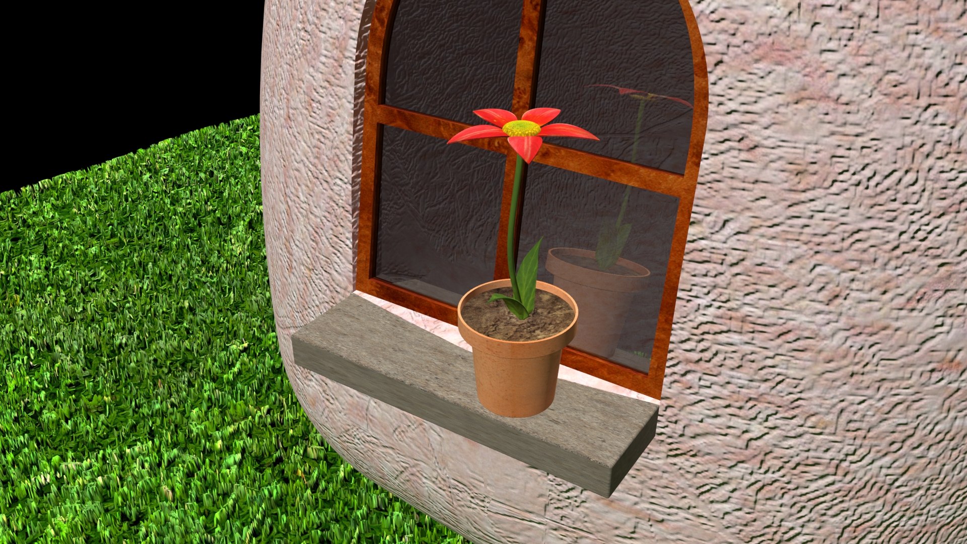 Mushroom House 3D Model - TurboSquid 2349074