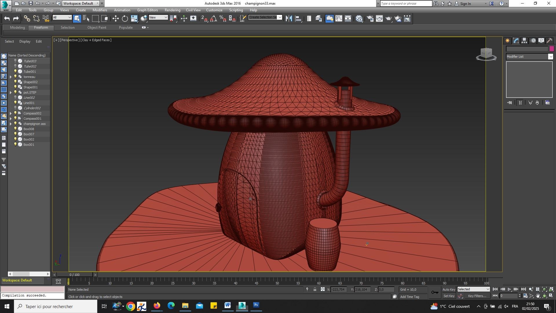 Mushroom House 3D Model - TurboSquid 2349074