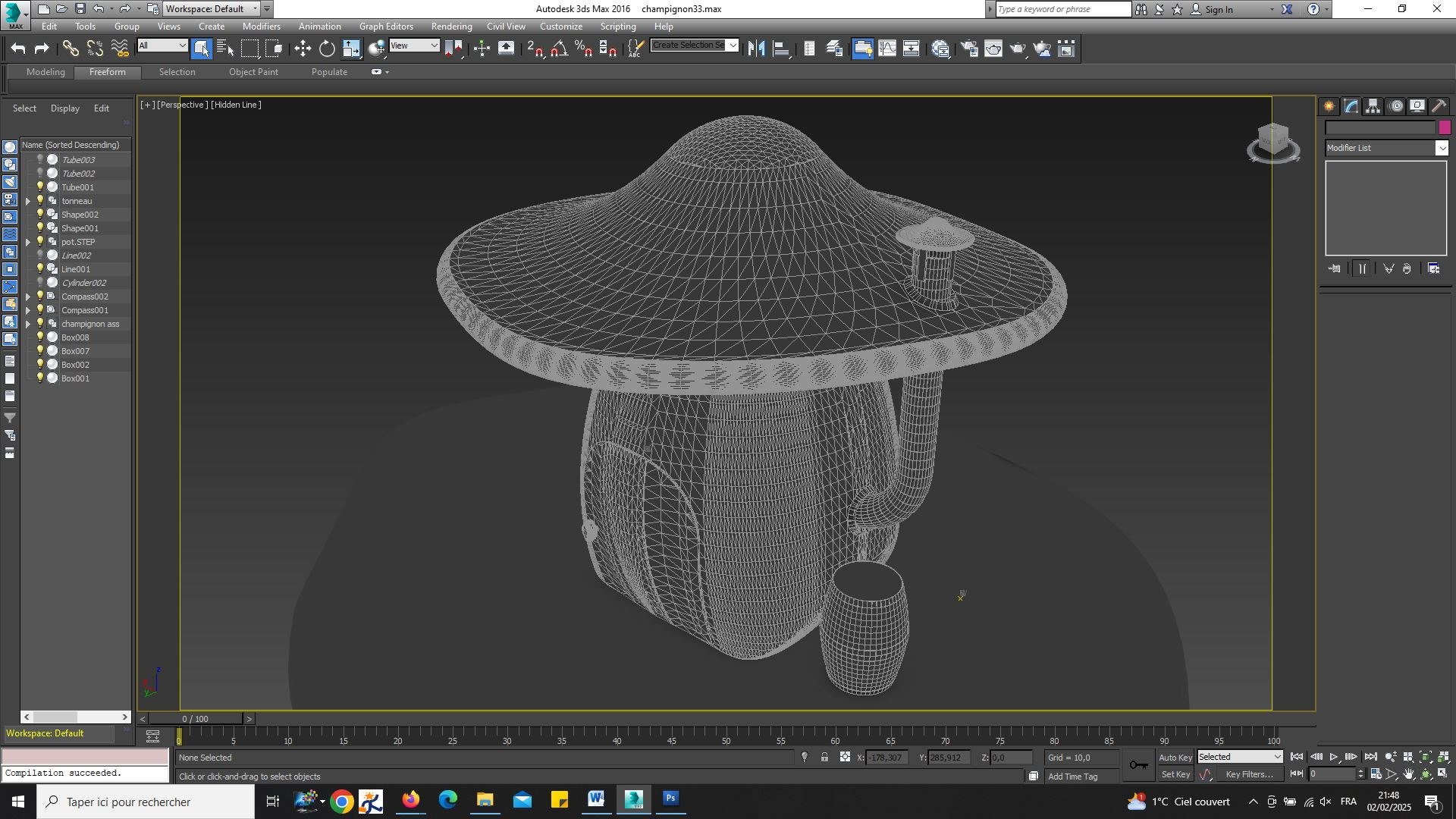 Mushroom House 3D Model - TurboSquid 2349074