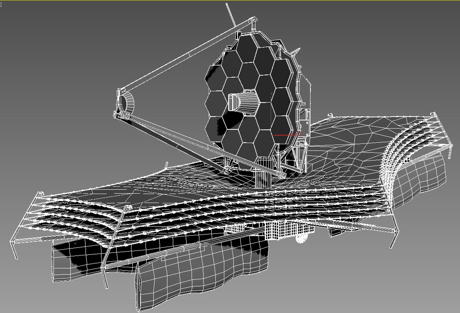 3D James Webb Space Telescope Model - TurboSquid 1304091