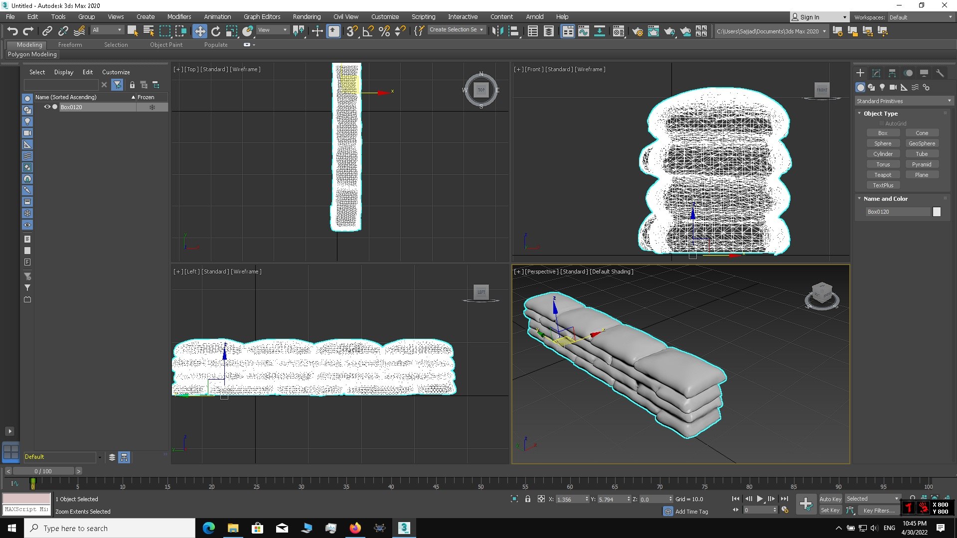 SandBags 3D Model - TurboSquid 1891710