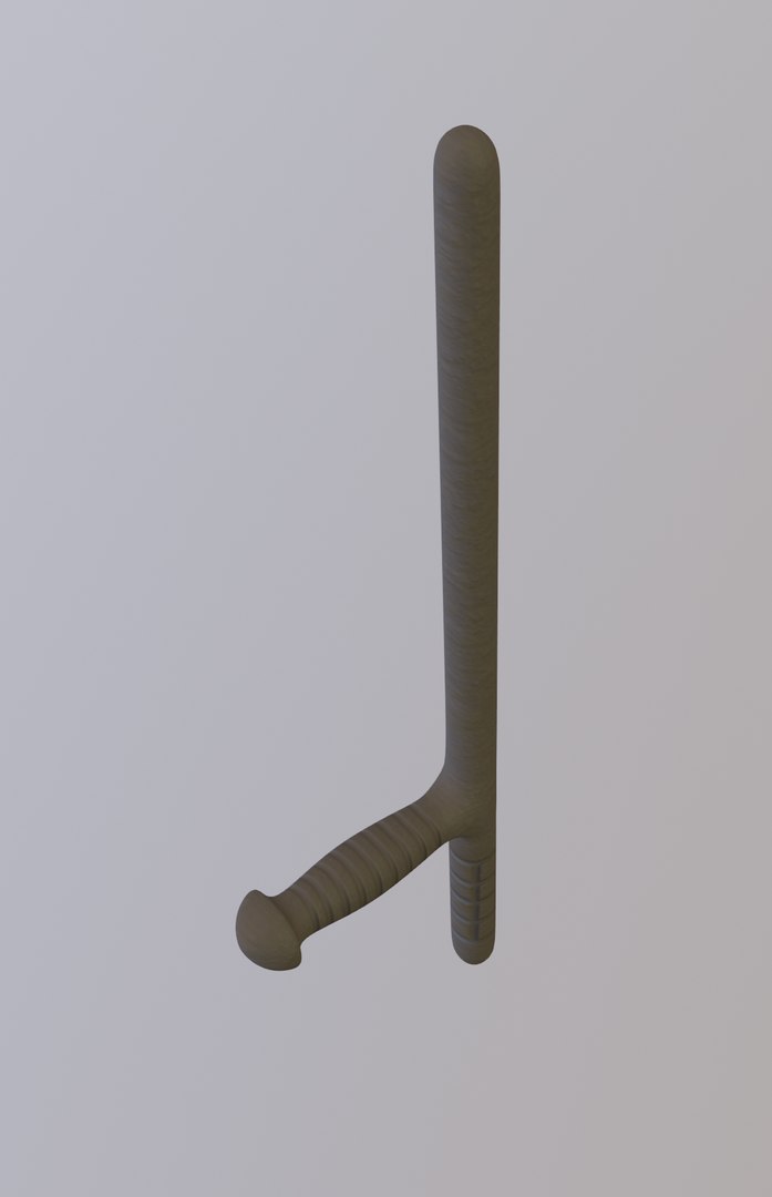 Police Baton 3D Model - TurboSquid 1481032