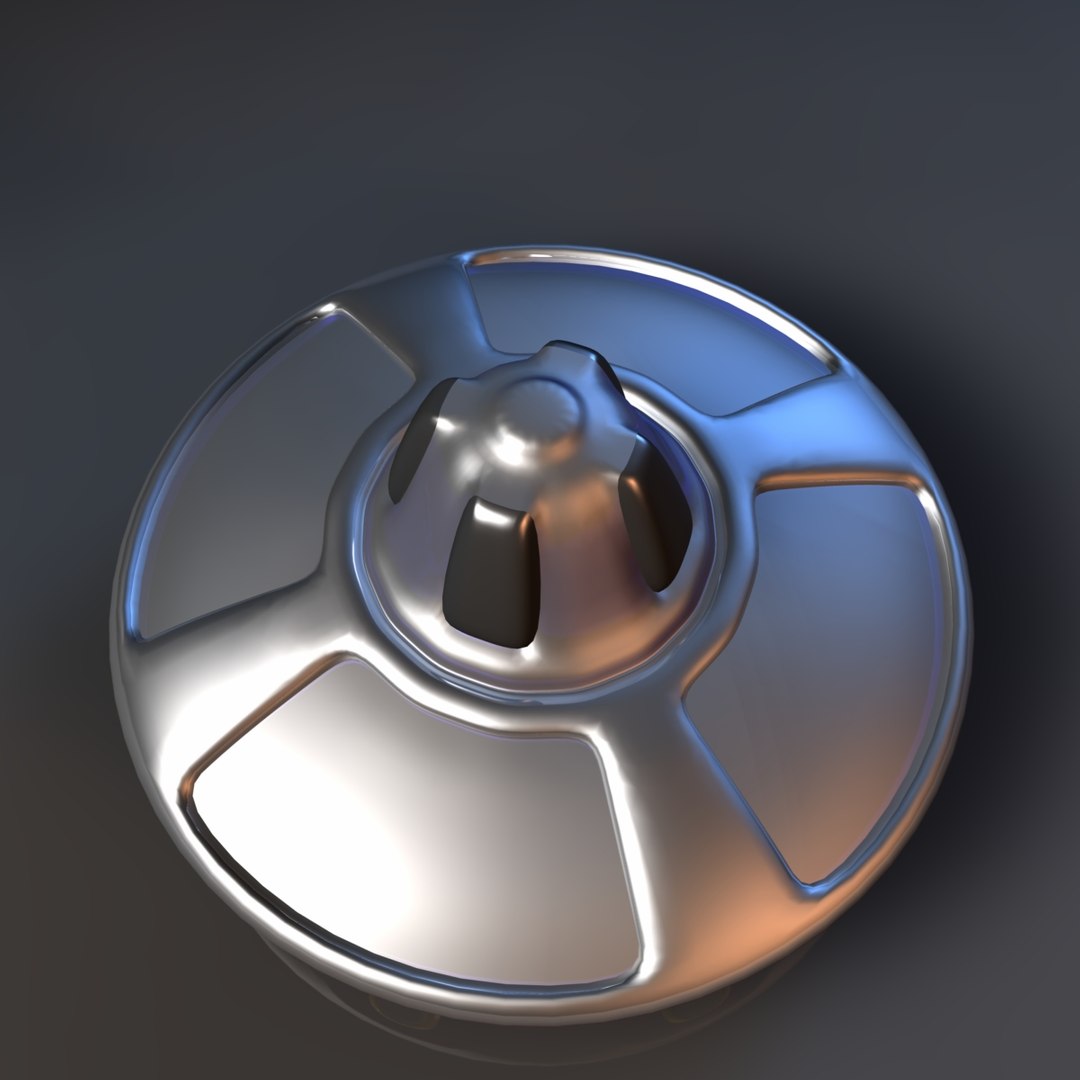 3d 3ds Flying Saucer Alien