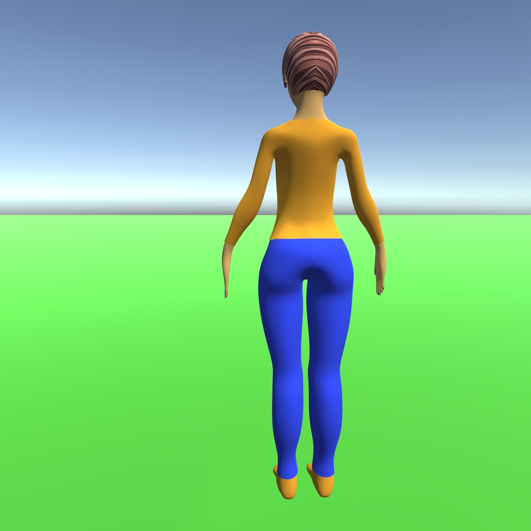 3D Femal Characater MeMe - TurboSquid 2082260