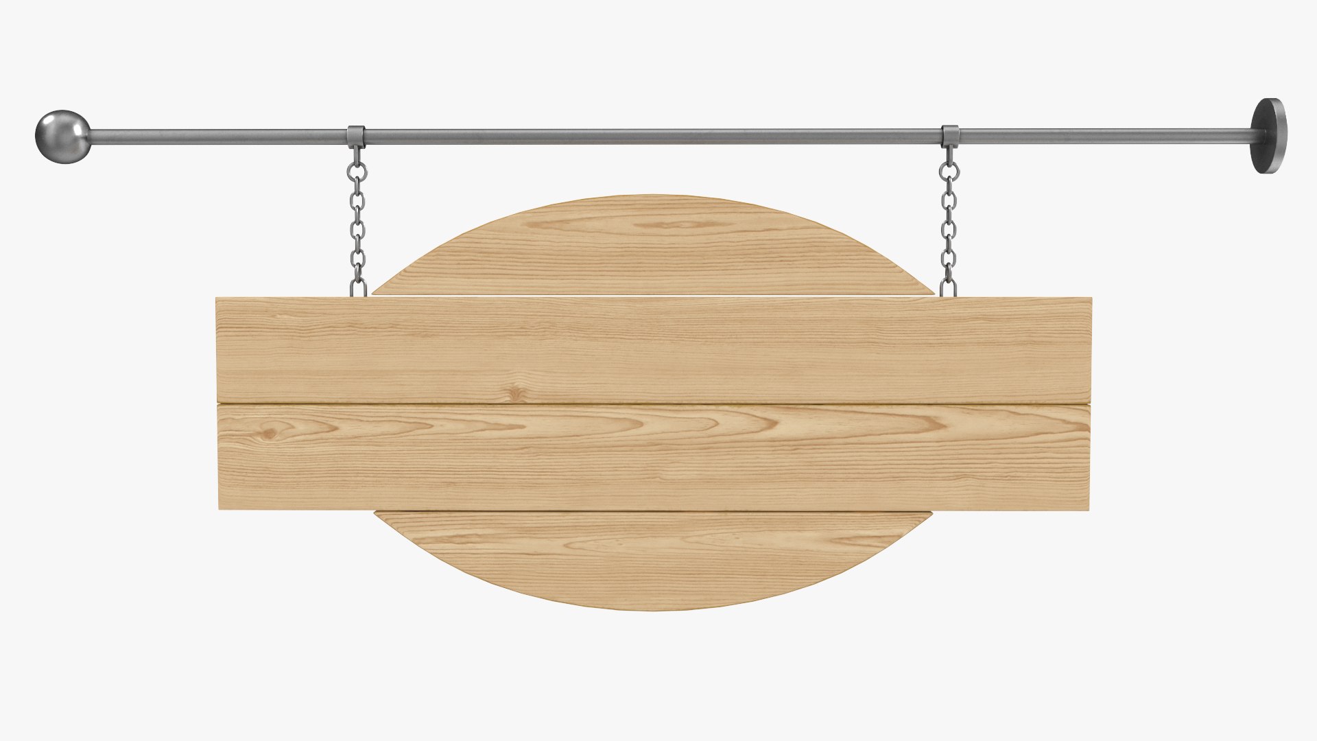 Hanging Wooden Board 4 3D - TurboSquid 2178444