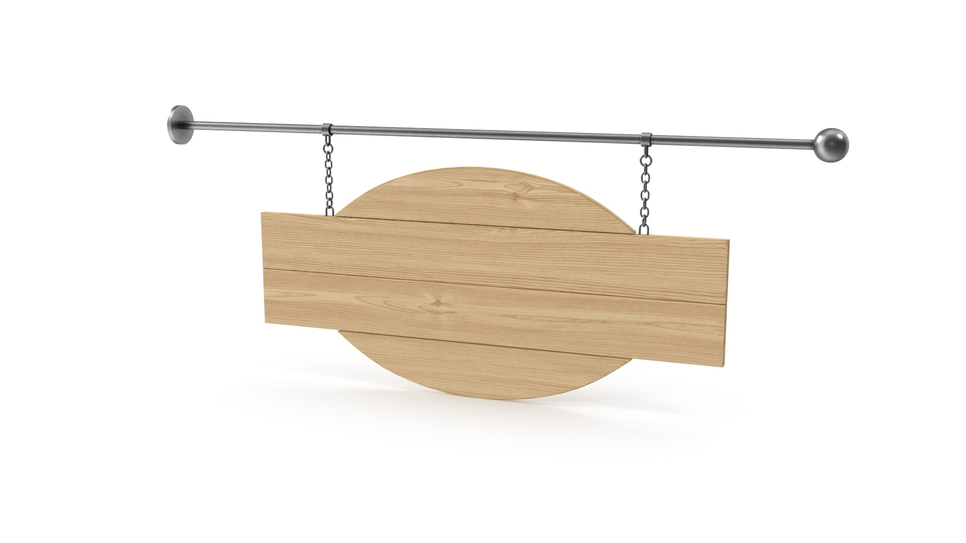 Hanging Wooden Board 4 3D - TurboSquid 2178444