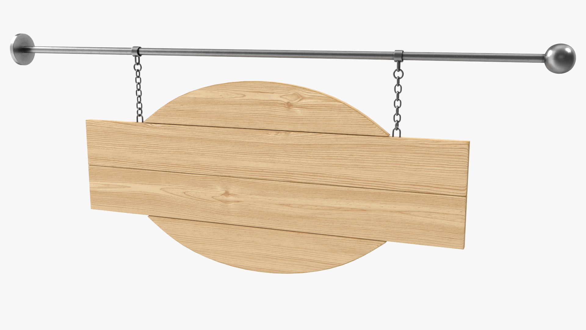 Hanging Wooden Board 4 3D - TurboSquid 2178444